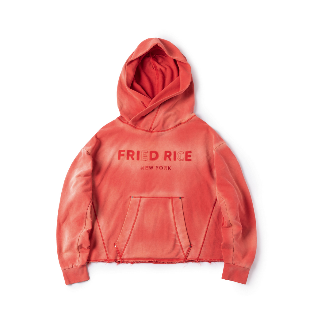 Signature Hoodie - Red – FRIED RICE SHOP